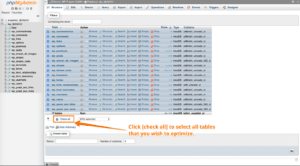 How to Optimize MySQL Database using PHPmyAdmin - David Polanco
