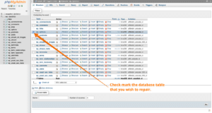 How to Repair MySQL Database Tables using PHPmyAdmin - David Polanco